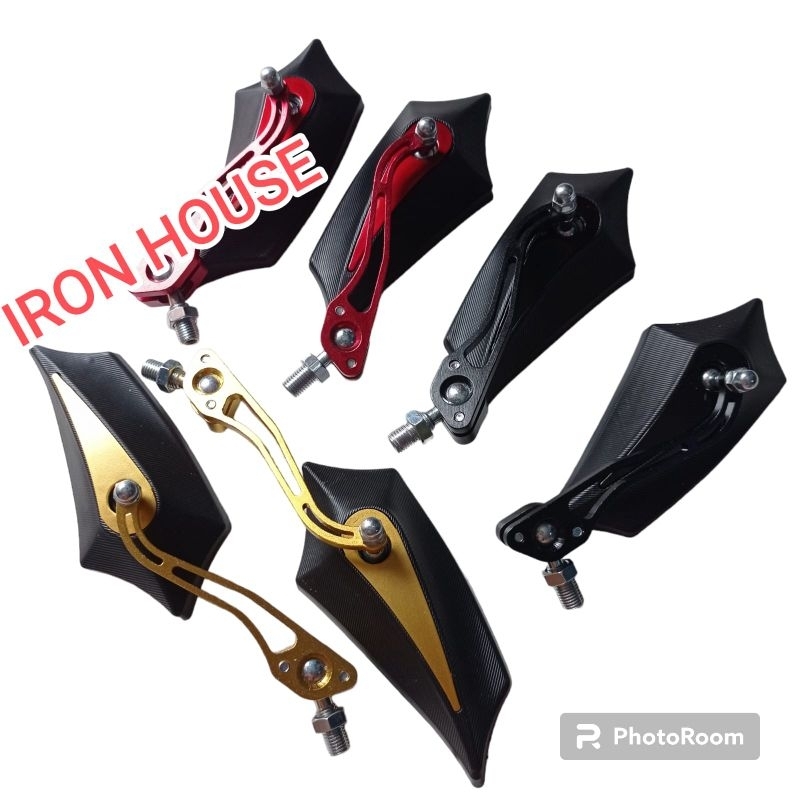 Jual Sepasang spion batman / spion batman universal kaca putih/bening ...