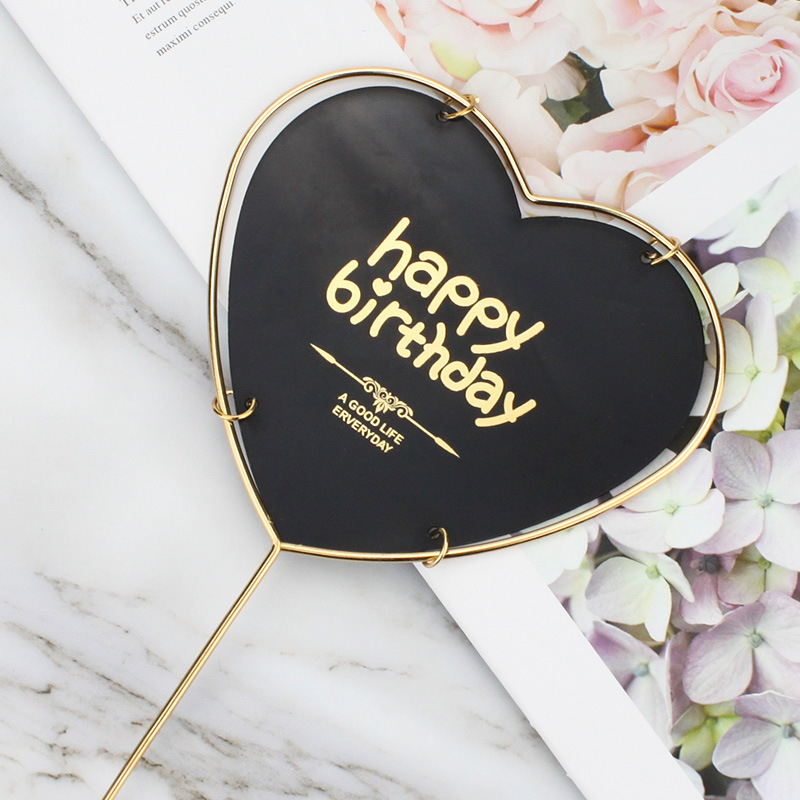 Jual MURMURE | TOPPER CAKE MINIMALIS BESI ELEGAN ULANG TAHUN KUE ULTAH ...