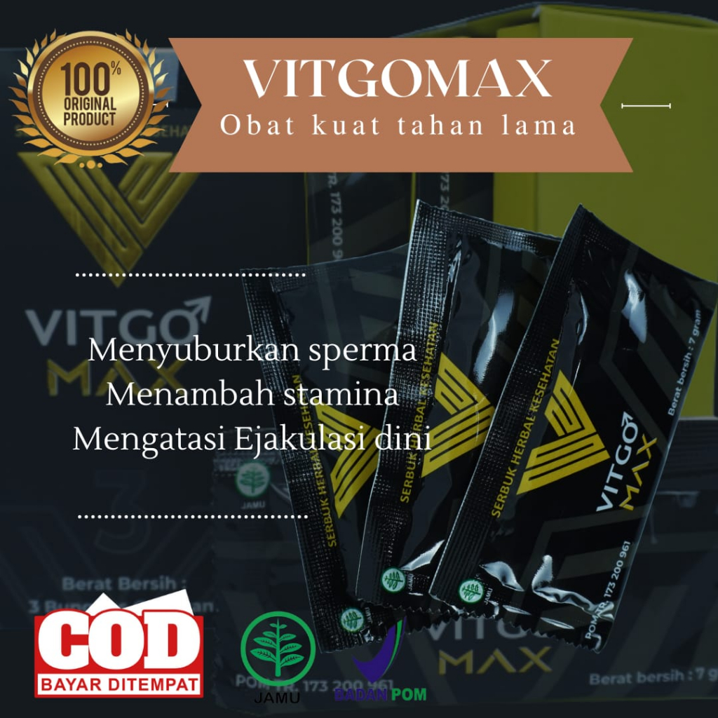 Jual VITGOMAX ECER HERBAL OBAT PRIA KUAT | Shopee Indonesia