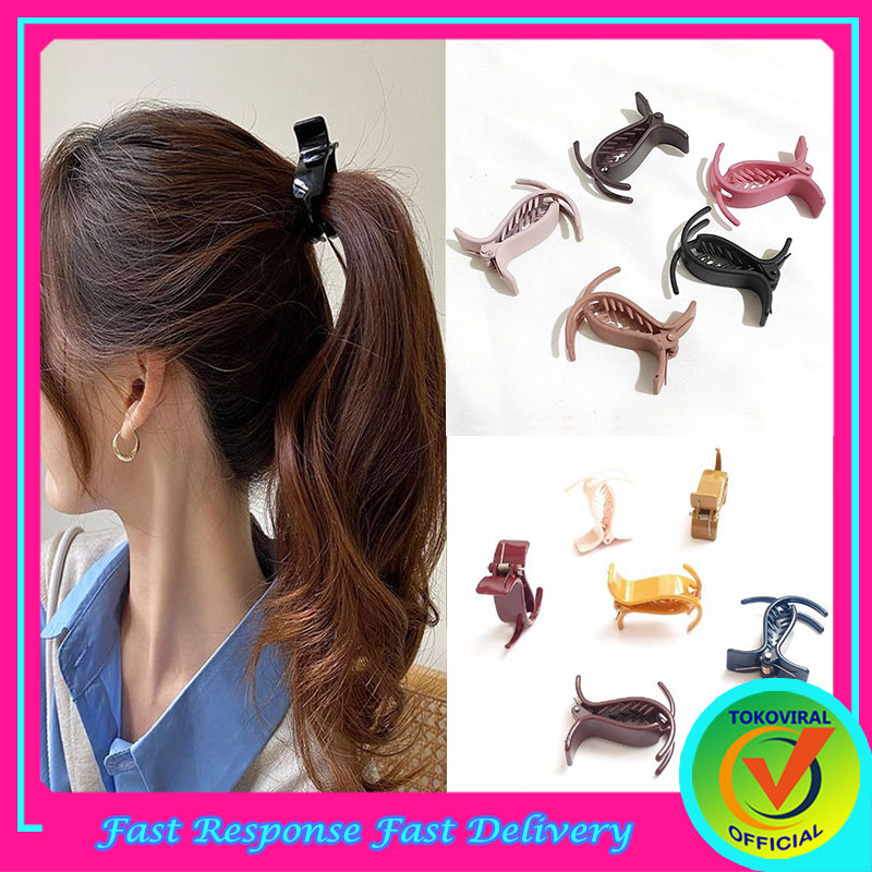 Jual Jepit Rambut Ikan Glossy /Jedai Taring / Jedai Korea Premium ...
