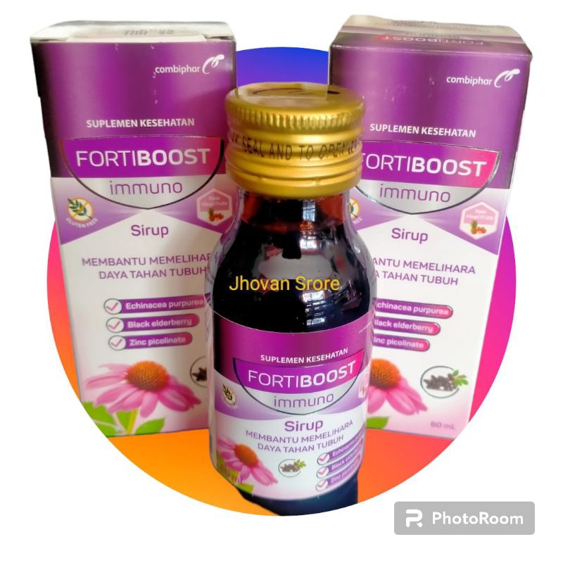 Jual FORTIBOOST Immuno 60 ml ~ Membantu memelihara Daya Tahan Tubuh ...