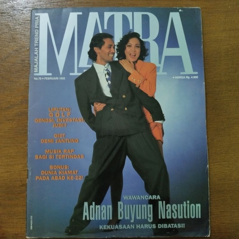 Jual Majalah Matra Alex Komang & henidar amroe, adnan Buyung, memanjat ...