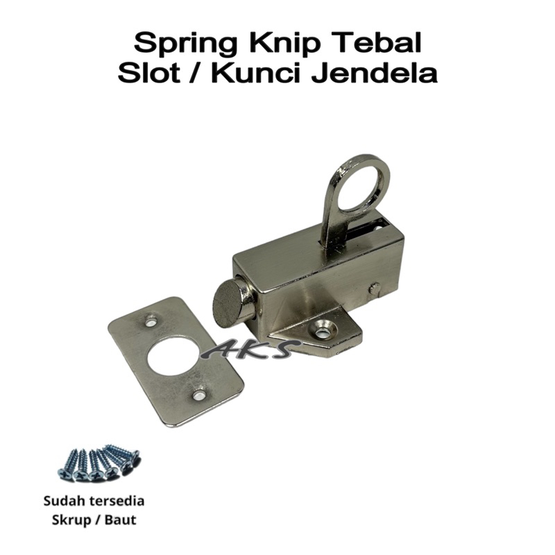 Jual Spring Knip Jendela Rumah Tebal Grendel Kodok Kotak Grendel Slot ...