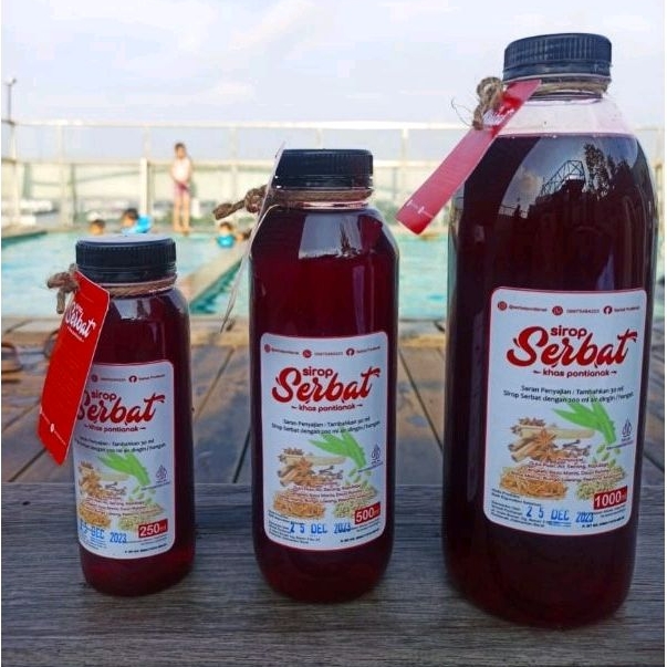 Jual Sirop Serbat Khas Pontianak/Sirup Serbat Khas Pontianak/Minuman ...