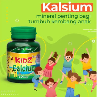 Jual Nutrimax Kidz Calcium Isi 30 Tablet / Vitamin Kalsium Anak ...