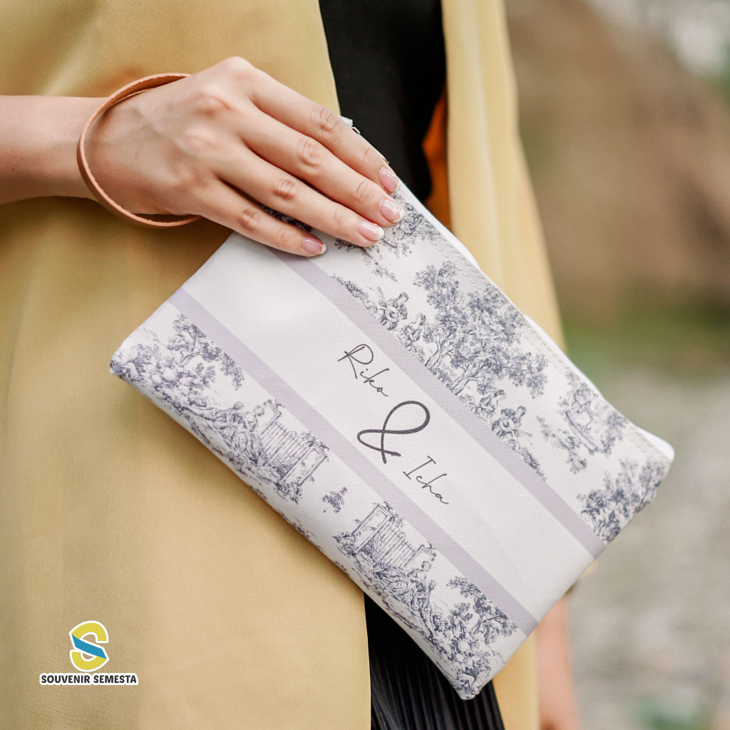 Jual BEST SELLER POUCH DOMPET SOUVENIR PERNIKAHAN BAHAN KULIT IMITASI ...