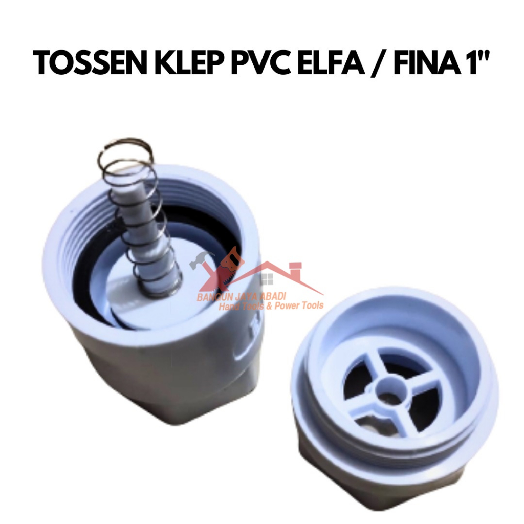 Jual TOSEN TUSEN KLEP PVC ELFA FOOT KLEP 1 INCH TERMURAH BJA | Shopee ...