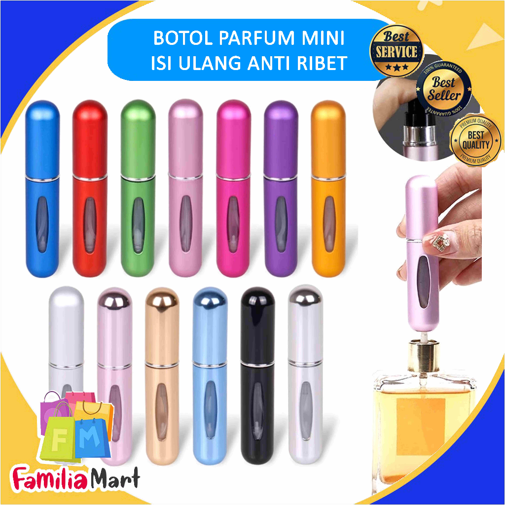 Jual Botol Parfum Refil / Botol Parfum isi ulang / Botol Parfum Mini / Botol Parfum 5ml | Shopee ...