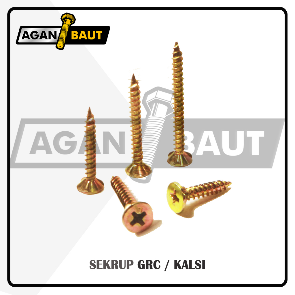 Jual [PER 25 PCS] Sekrup/Skrup GRC / KALSIBOARD Drilling Head 6x3/4 (1 ...