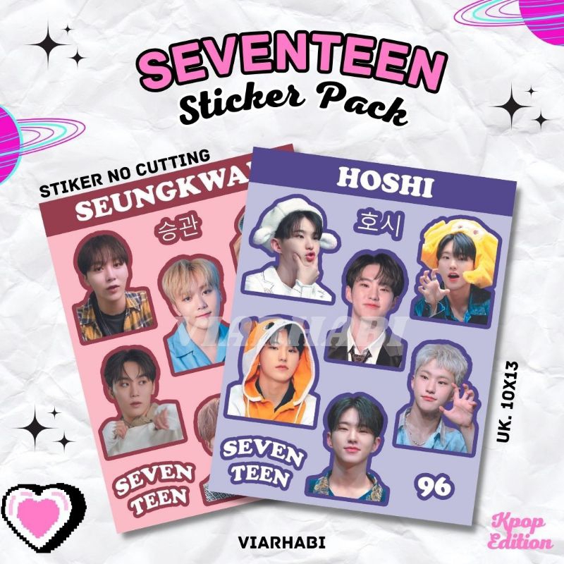 Jual STIKER SEVENTEEN UNCUTTING EDITION// STIKER KPOP// FREEBIES KPOP MURAH | Shopee Indonesia