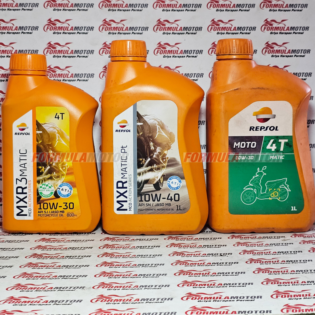 Jual Oli Repsol Matic All Series - Oli Mesin Motor Skuter/Metik ...