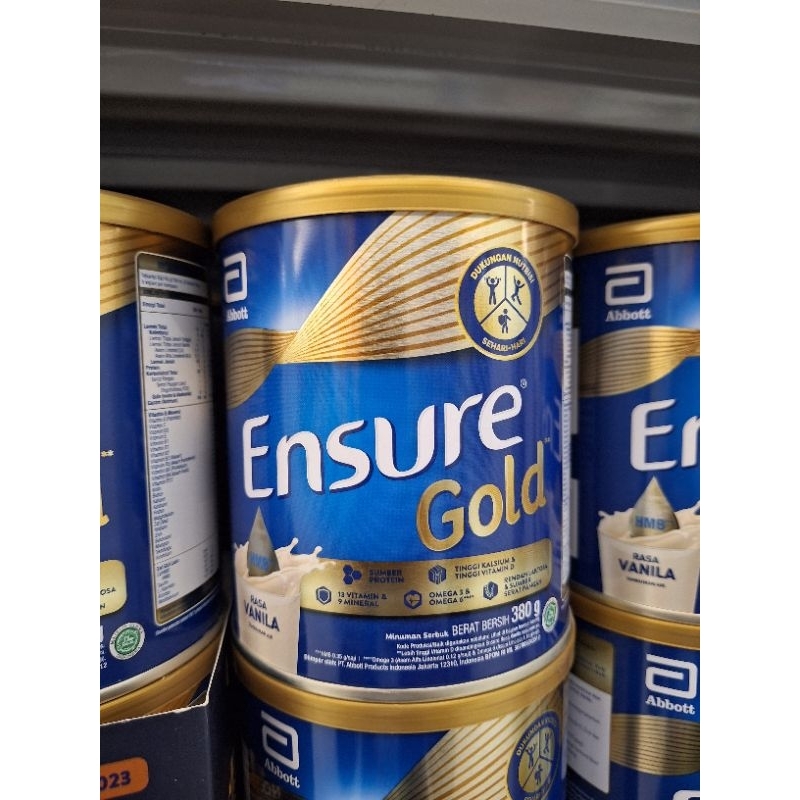 Jual Ensure Gold Vanilla 380g EXP 2026 | Shopee Indonesia