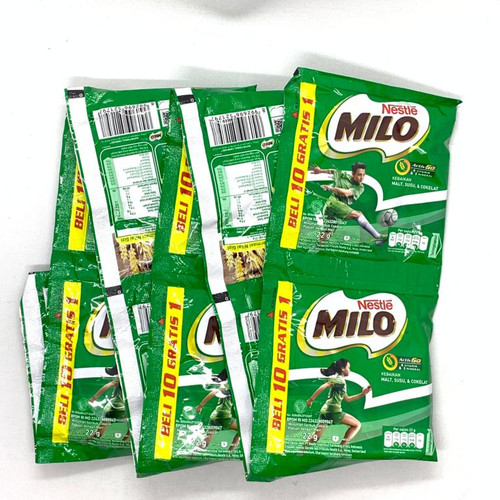 Jual Milo Kemasan Sachet 1 Renteng 10x22Gr | Shopee Indonesia