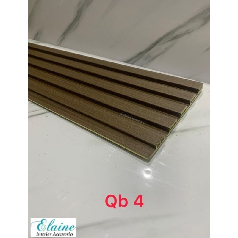 Jual wood panel wpc 5 strip 3 meter / wall panel / wood panel / kisi ...