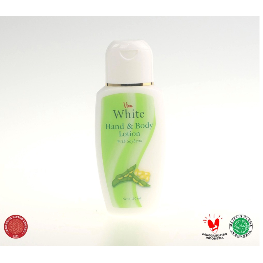 Jual Viva White Hand & Body Lotion With Soybean - 100ml | Shopee Indonesia