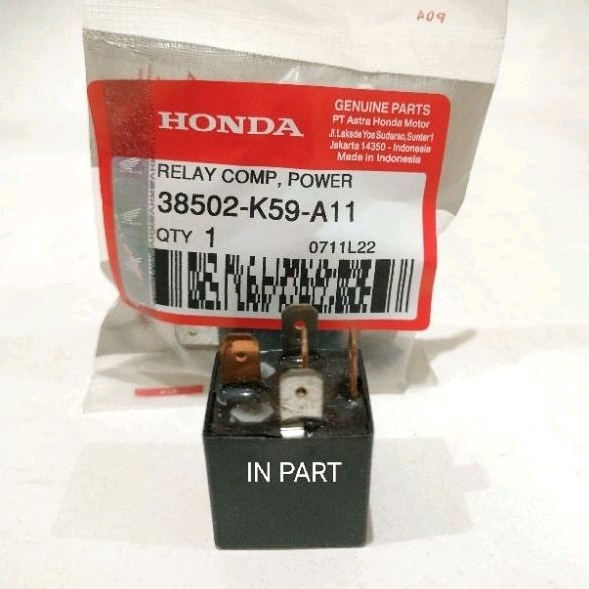Jual 38502-K59-A11 RELAY STARTER KAKI 5 VARIO 125 ESP VARIO 150 ESP ...