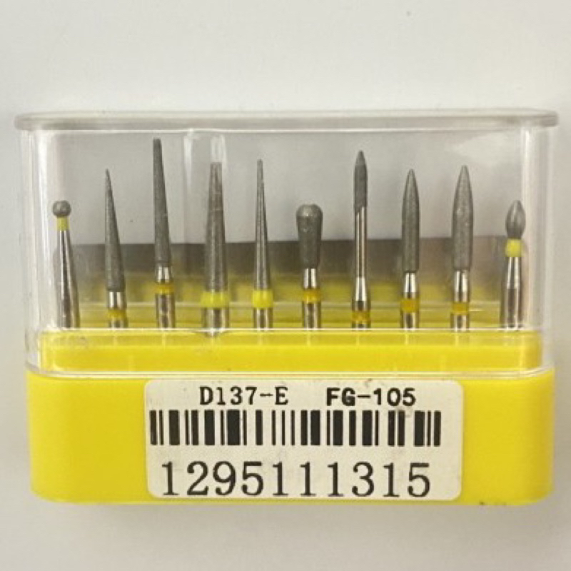 Jual Dental diamond bur set finishing polishing Composite/ ceramic kit ...