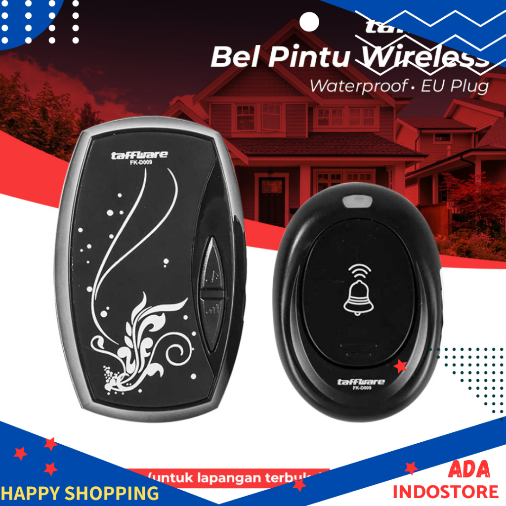 Jual Bel Pintu Wireless Waterproof | Shopee Indonesia
