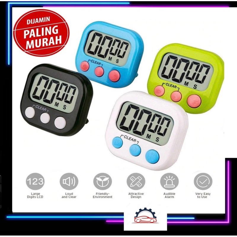 Jual DIGITAL TIMER STOPWATCH / ALAT PEMGHITUNG WAKTU MAJU MUNDUR ...