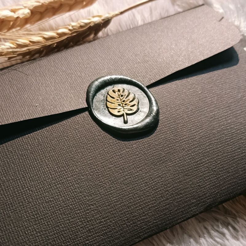 Jual AMPLOP HITAM BLACK SERIES AMPLOP BLACK PAPER DAN WAX SEAL | Shopee ...