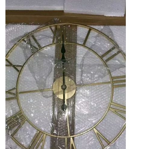 Jual READY ! JAM DINDING NORDIC JAM INDUSTRIAL JAM ROMAWI BESAR 60 CM ...