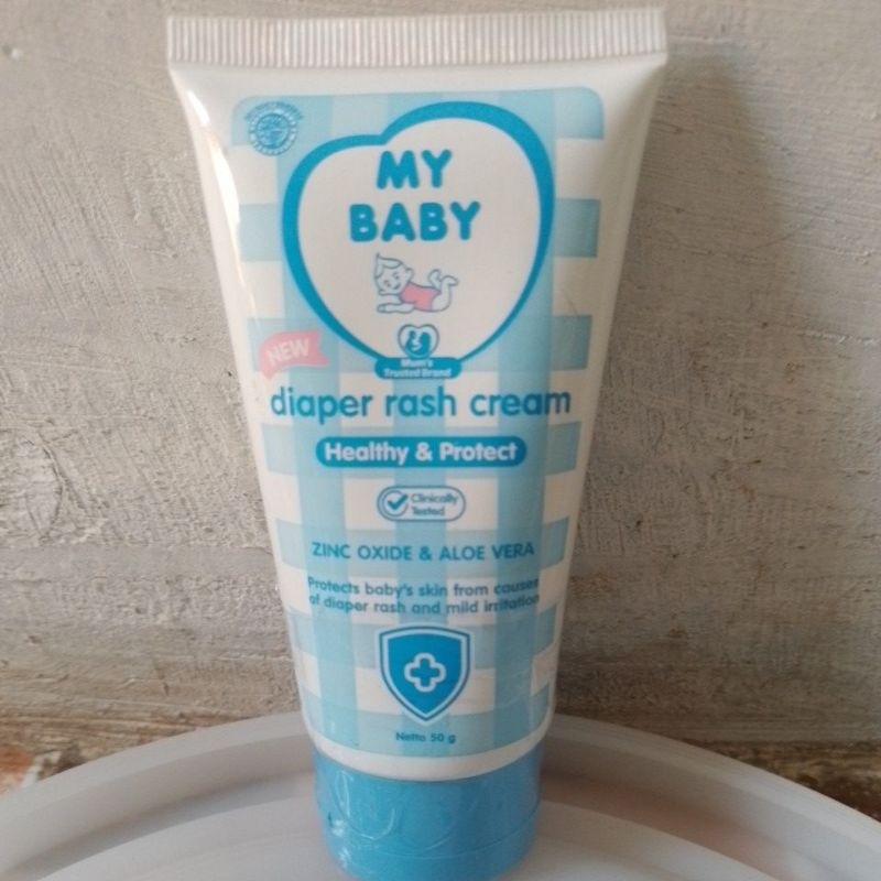 Jual MY BABY PURE BABY DIAPER RASH CREAM 50 GR | Shopee Indonesia