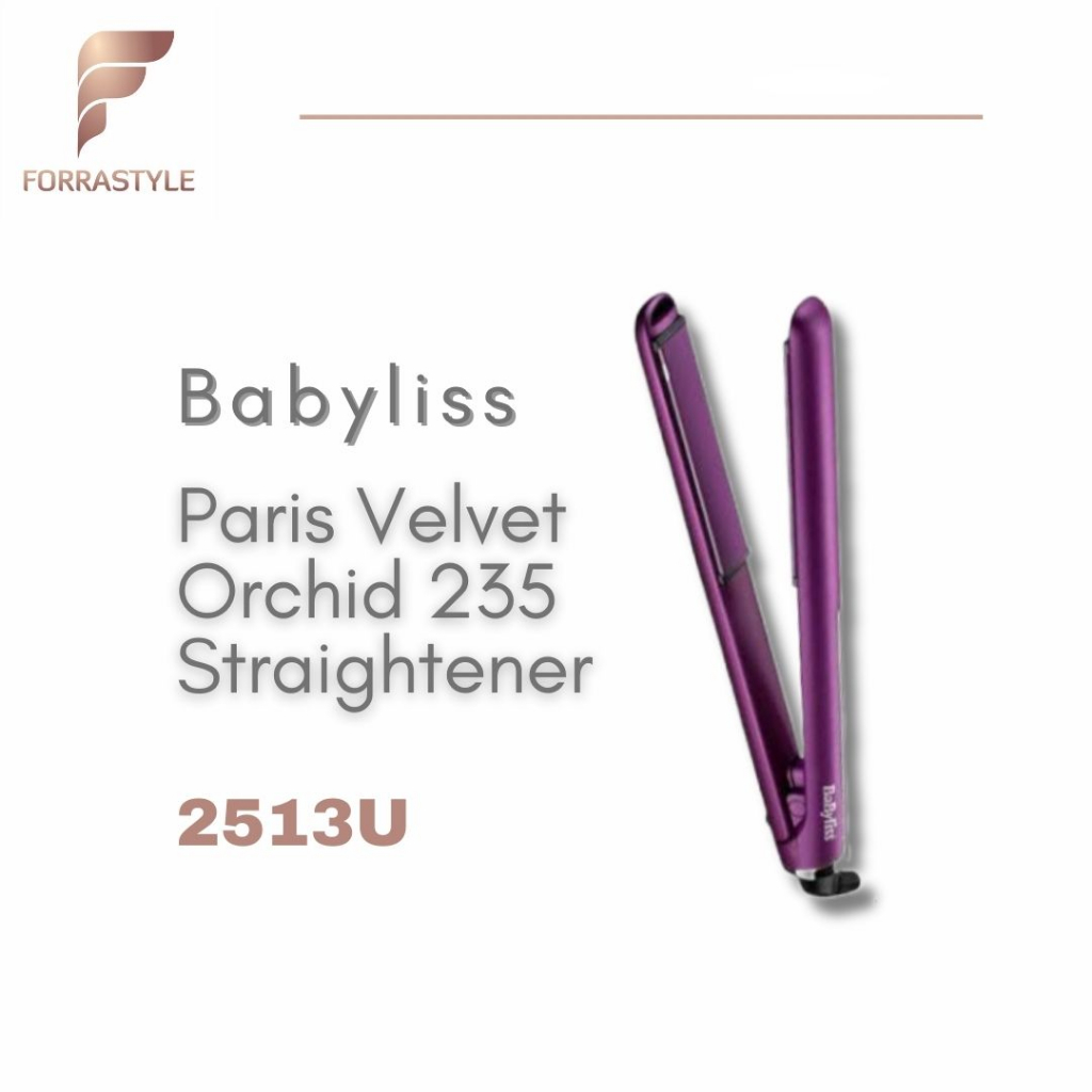Jual Catokan Babyliss Paris Velvet Orchid Straightener 2513U / Catok ...