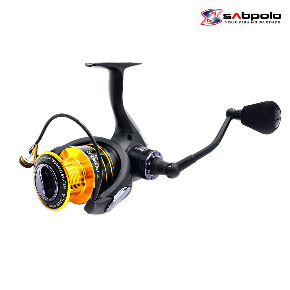 Jual Sabpolo T-Power Spinning Reel Twin Speed System Metal Spool 9+1 BB | Shopee Indonesia
