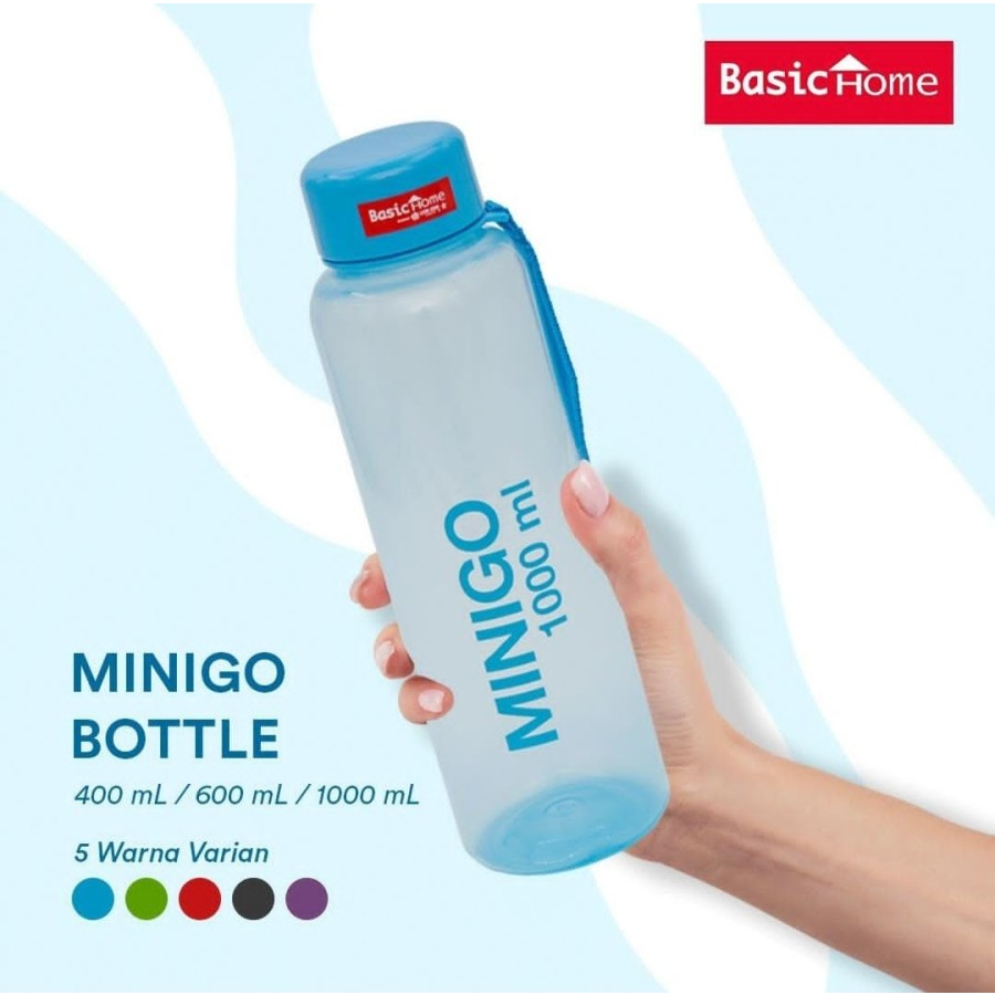 Jual Botol Air Minum Minigo 1000ML Botol Lion Star Basic Home Botol ...