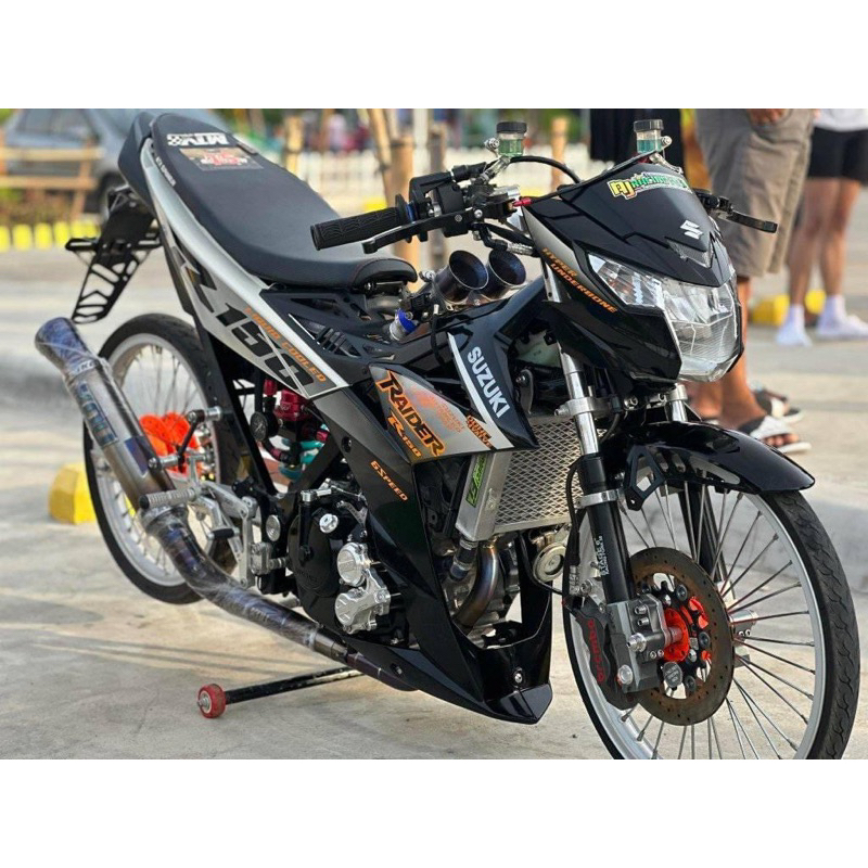 Jual sticker striping Suzuki Satria FUFI Injeksi bisa request | Shopee ...