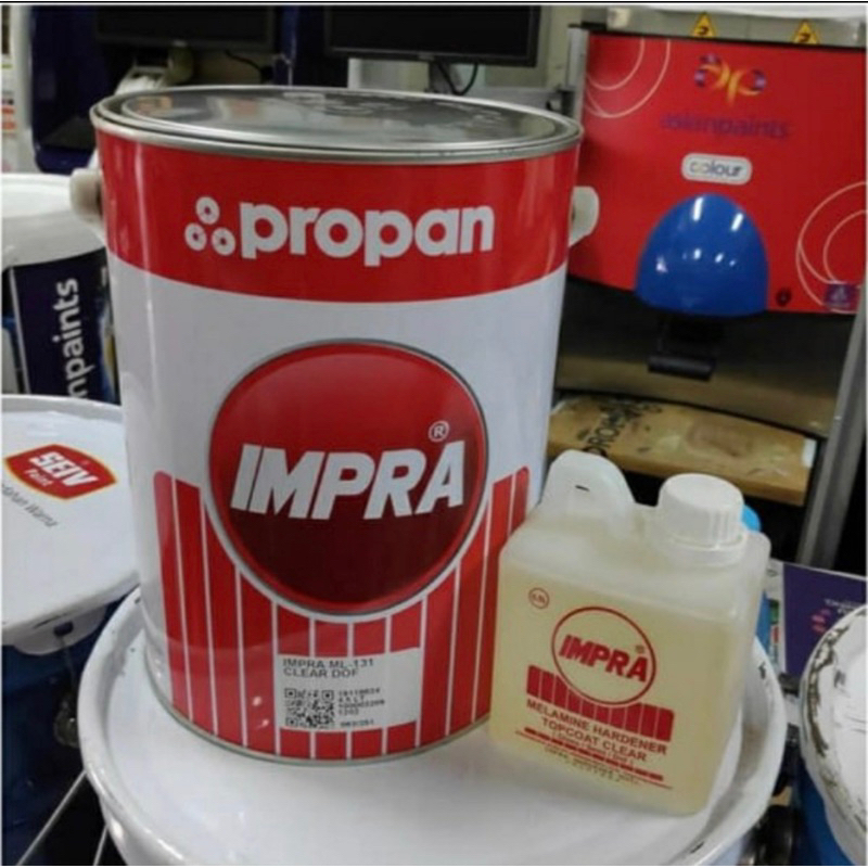 Jual Impra Melamine lack ML 131 Clear Doff 5kg galon | Shopee Indonesia