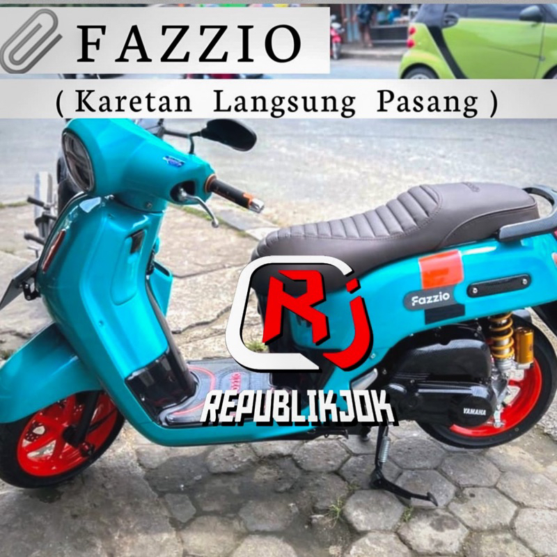 Jual COVER MOTOR FAZZIO ( Karetan Langsung Pasang ) | Shopee Indonesia