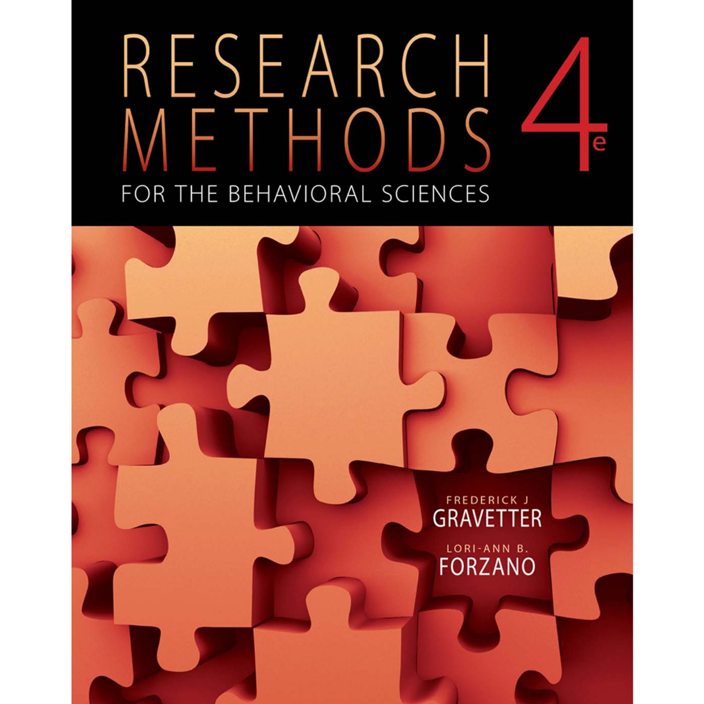 Jual Buku Frederick J Gravetter, Lori-Ann B. Forzano - Research Methods for the Behavioral ...