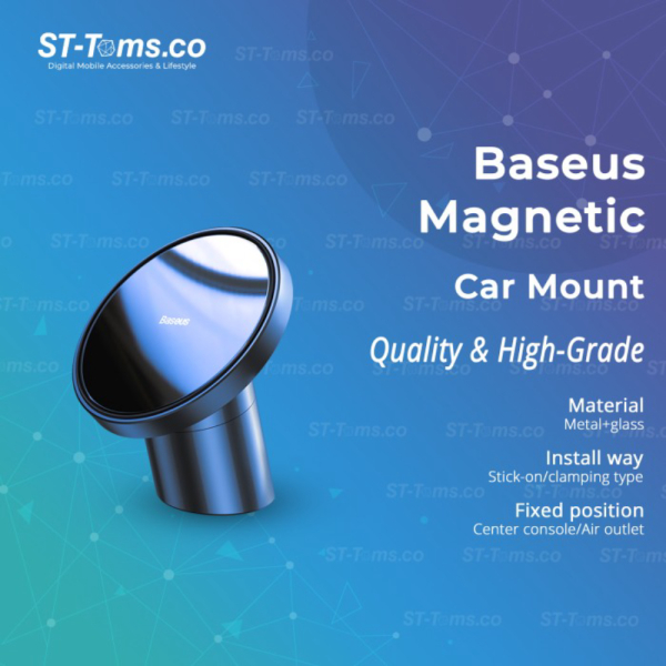 Jual Dijual Baseus Magnetic Car Mount For Dashboards and Air Outlets ...