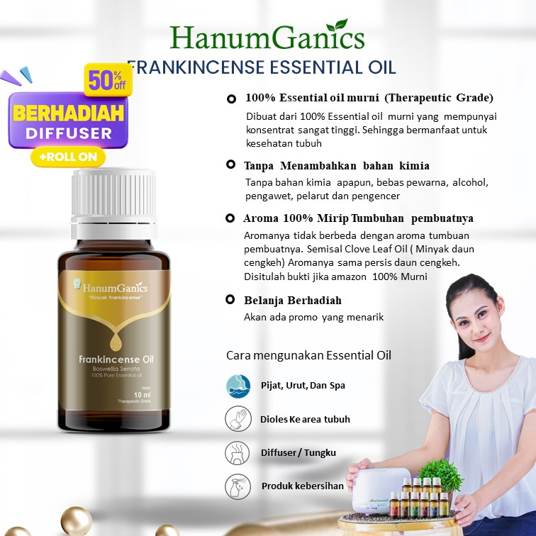 Jual (COD) Bisa untuk semua umur - Frankincense Essential Oil | Minyak ...