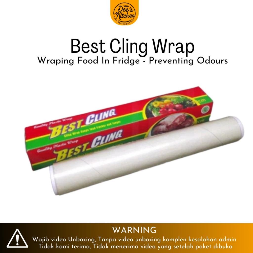 Jual Plastik Cling | CLING PLASTIC WRAP 30 Cm x 30 M / PLASTIK MAKANAN ...
