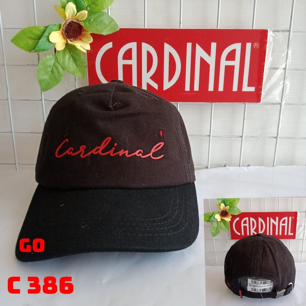 Jual gof CA CARDINAL TOPI CASUAL 100% Original Topi Cardinal Terbaru ...