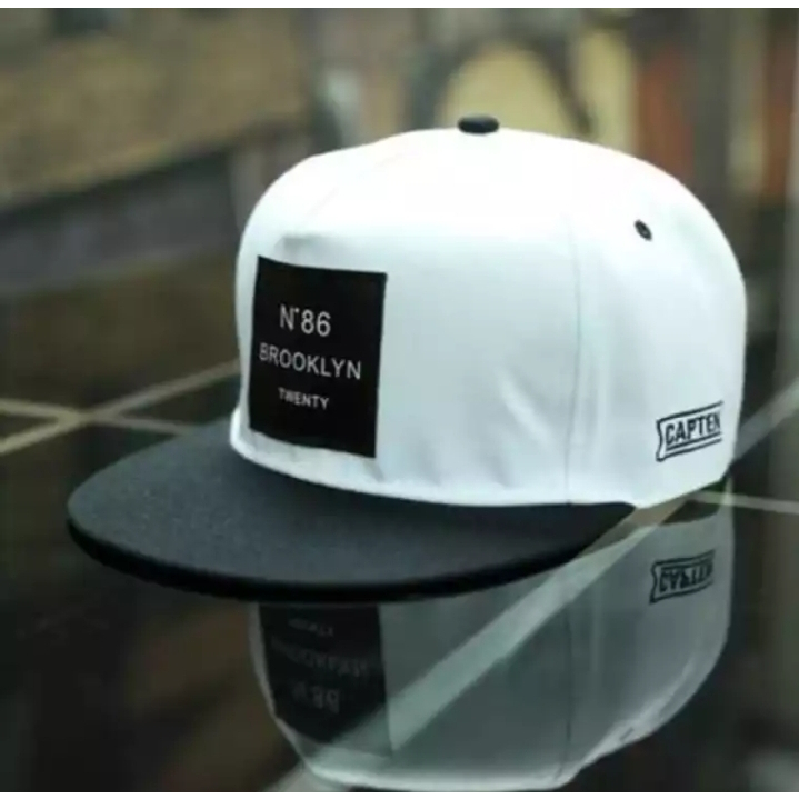 Jual Topi Snapback Hip-Hop Baseball Broklyn Casual Print Dewasa / topi ...