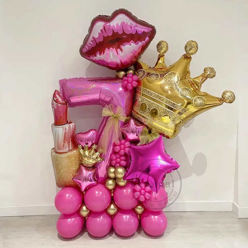 Jual Paket Balon Barbie Angka Pink Mahkota Dekorasi Stand | Shopee ...