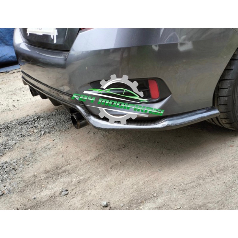 Jual Diffuser civic turbo sedan carbon kevlar | Shopee Indonesia