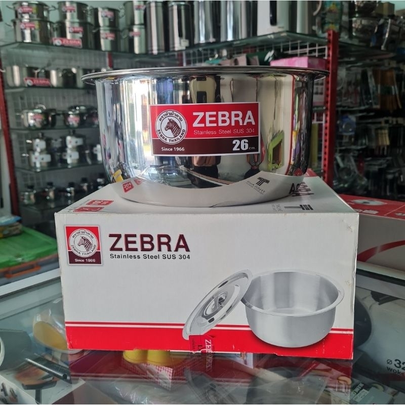 Jual 170026 Panci Indian Pan Zebra D26cm, SUS 304, Made in Thailand ...