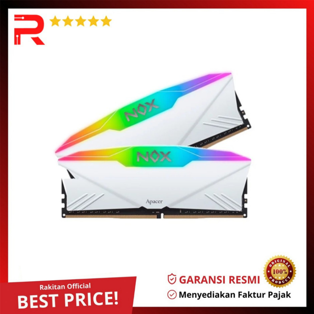 Jual Ram Apacer DDR4 NOX RGB AURA2 PC25600 3200Mhz 16GB Dual Channel ...