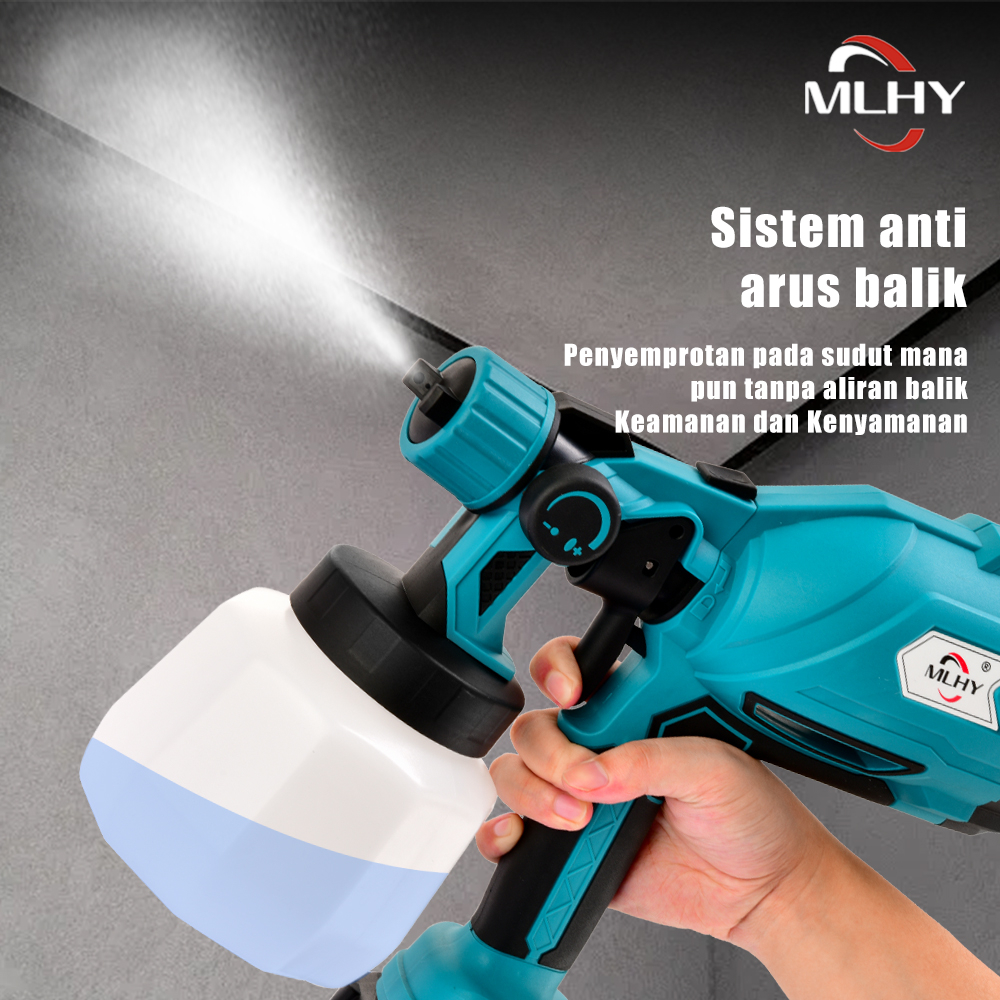 Jual MLHY 1000ML Spray gun elektrik/Alat Semprotan Cat Spray/mesin ...