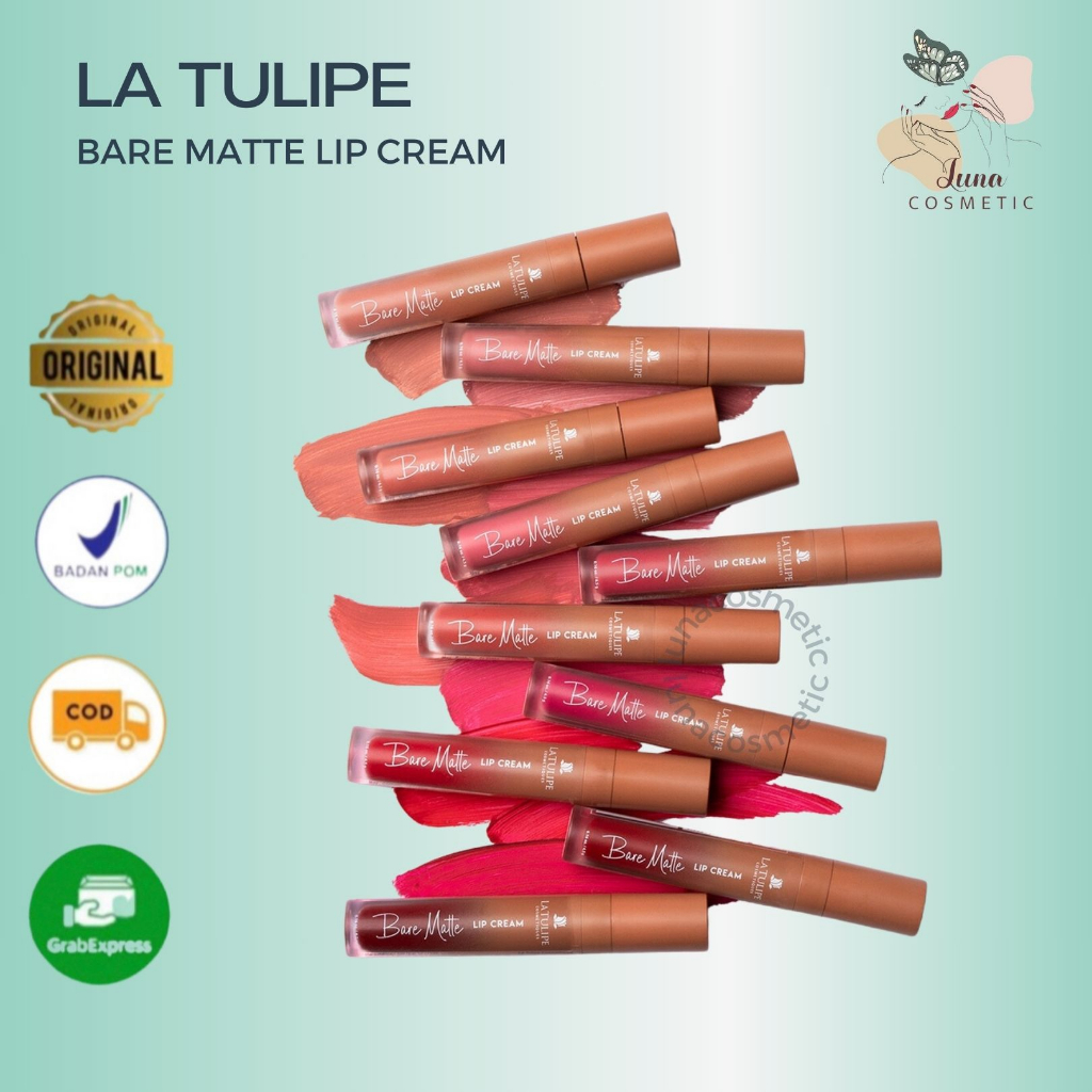 Jual La Tulipe Bare Matte Lip Cream - 4,5gr | Shopee Indonesia