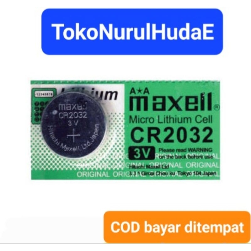 Jual baterai maxell cr 2032 | Shopee Indonesia