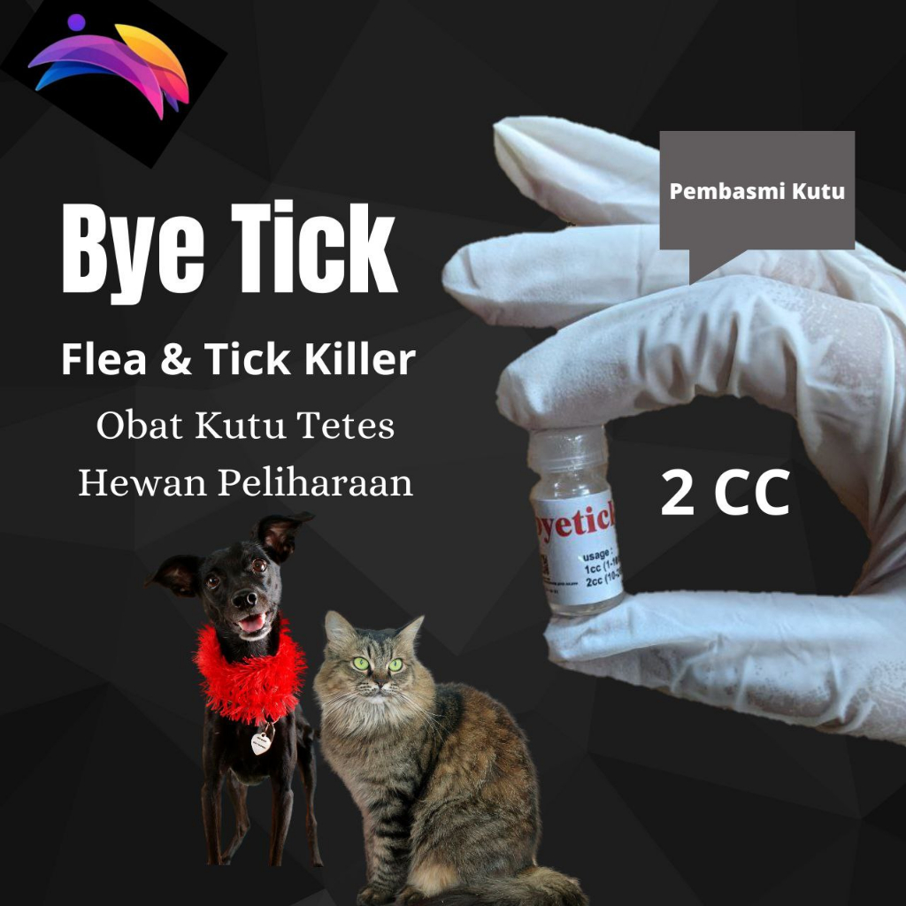 Jual Obat Tetes Kutu Kucing Anjing BYETICK / Anjani Bye Tick obat kutu ...