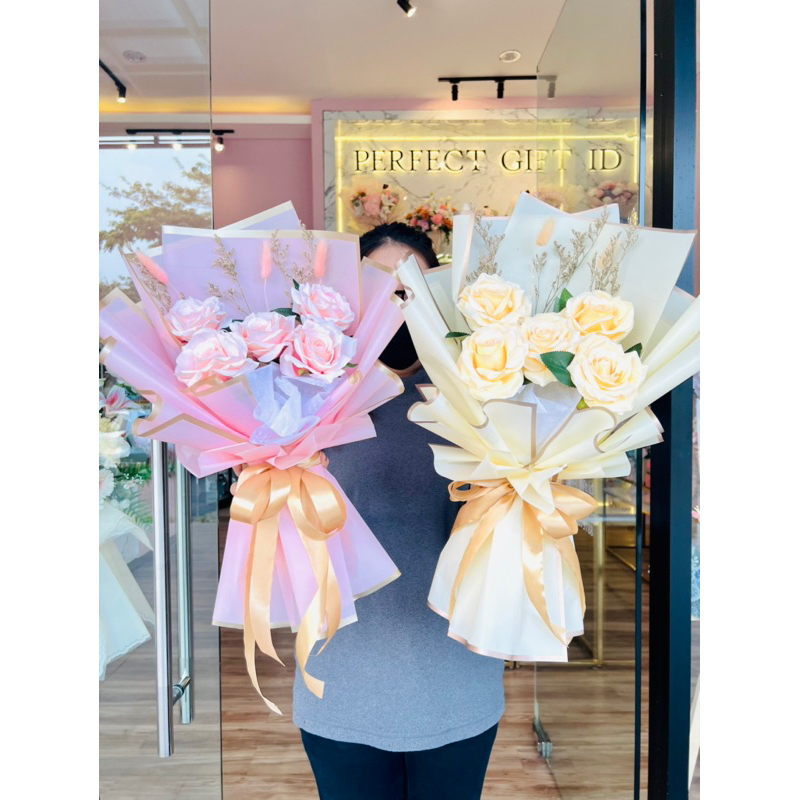 Jual Buket Bunga Artificial Kado Ulang Tahun Kado Romantis Hadiah ...