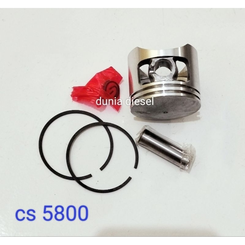 Jual piston senso CS5800 chainsaw piston assy mesin potong kayu | Shopee Indonesia
