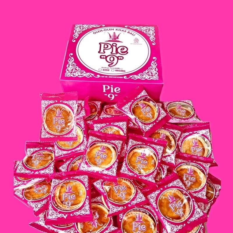Jual PIE SUSU 9 50pcs OLEH-OLEH KHAS BALI HALAL ORIGINAL GIFT BOX ...