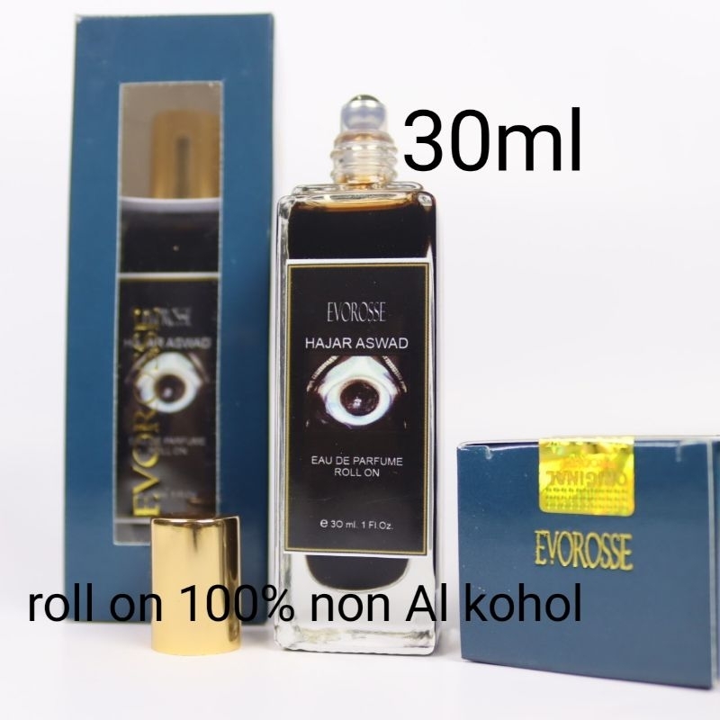 Jual parfum roll on 30ml 100%non Al kohol aroma HAJAR ASWAD | Shopee ...
